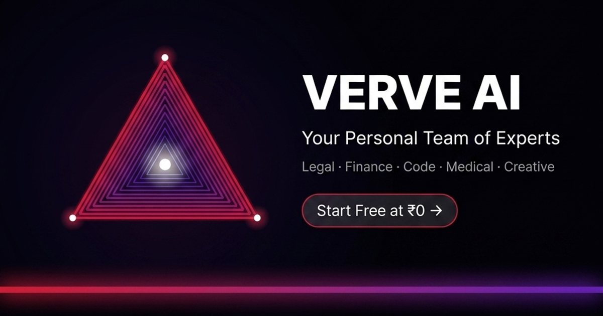 VERVE AI — Your Personal Team of AI Experts | India